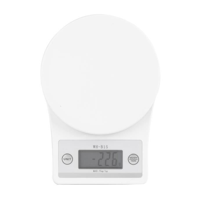 YUM Balance numérique Balance de cuisine électronique numérique de ...