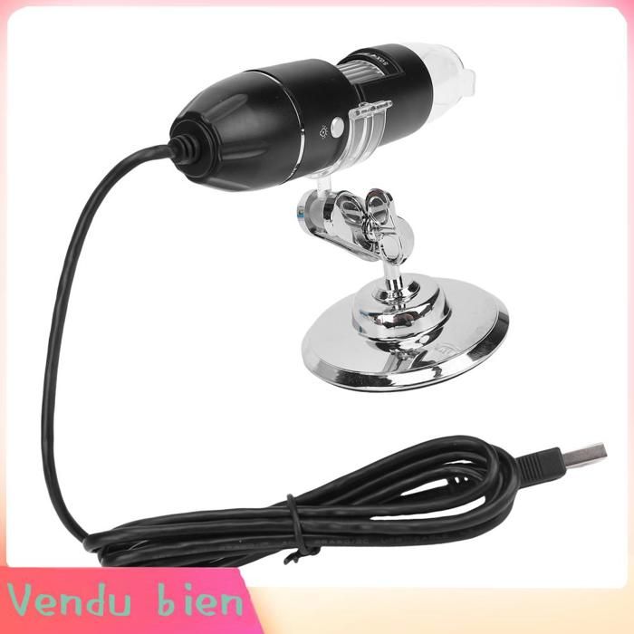 TMISHION microscope LED Microscope 1600X, Microscope Numérique HD avec ...