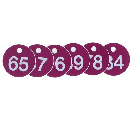 MAG 50 pièces étiquette numérotée ronde simple belle étiquette de ruche ...