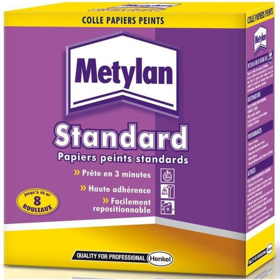 Colle Papiers Peints - METYLAN - Universelle - Paquet 250g - Cdiscount ...