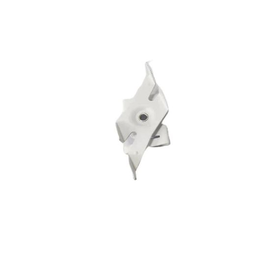 Clip de Fixation Rail Triphasé sur profilés en faux plafond T24 Blanc ...