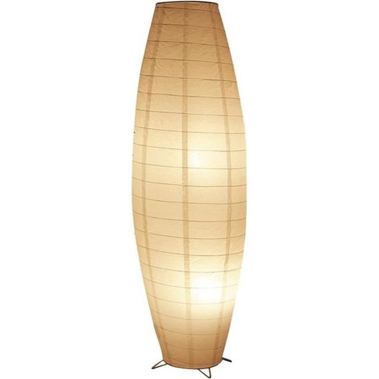 Lampadaire industriel de salon lampadaire en papier tissé lampadaire de ...