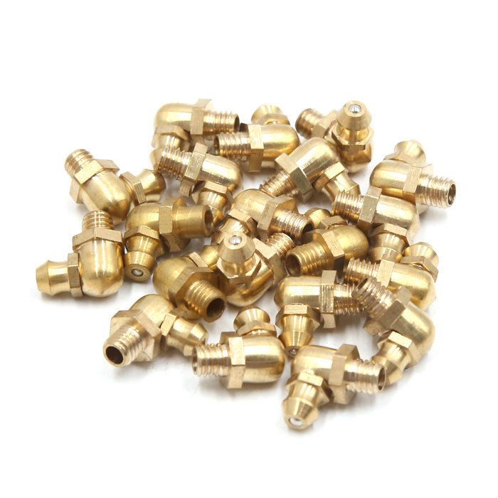 Graisseur véhicule X AUTOHAUX 20pcs Graisseur M6 x 1 Coudé 90 Degrés ...