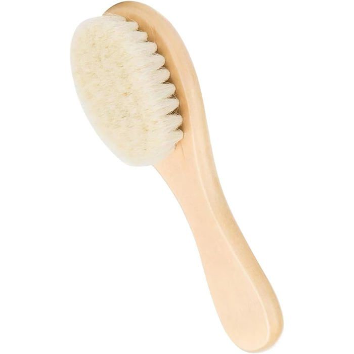 Brosse Cheveux Bebe, Bébé en Poils Doux Pour le Visage Pour Nettoyer et ...