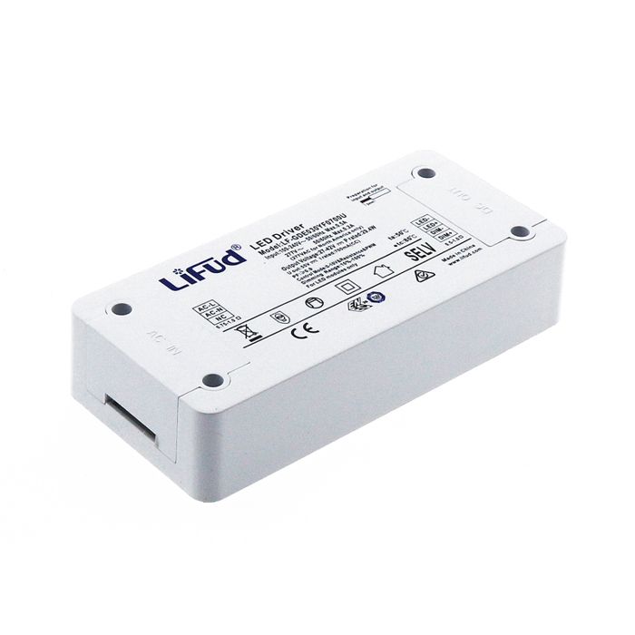 Lifud Driver Dimmable 1-10V Sortie 27-40V Dc 30W LF-GDE030YF - Ledme ...