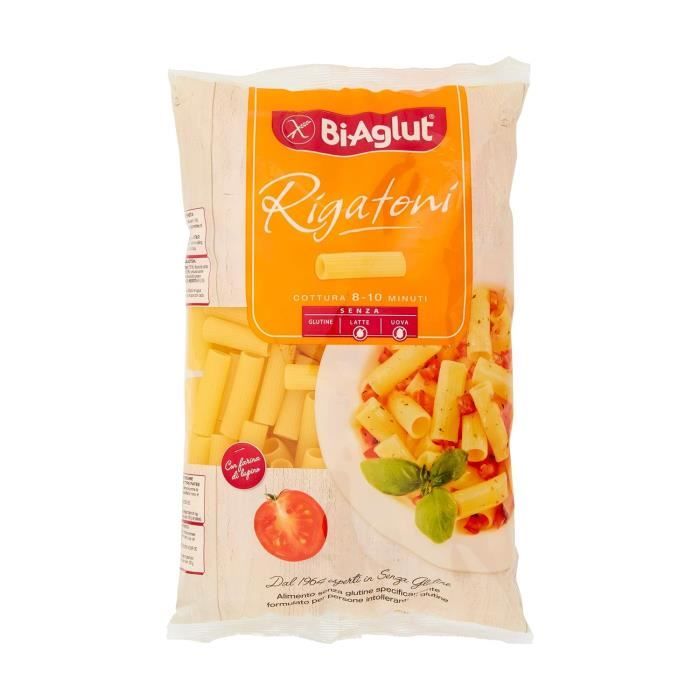 BI AGLUT - Pâtes rigatoni sans gluten 500 g - Cdiscount Au quotidien