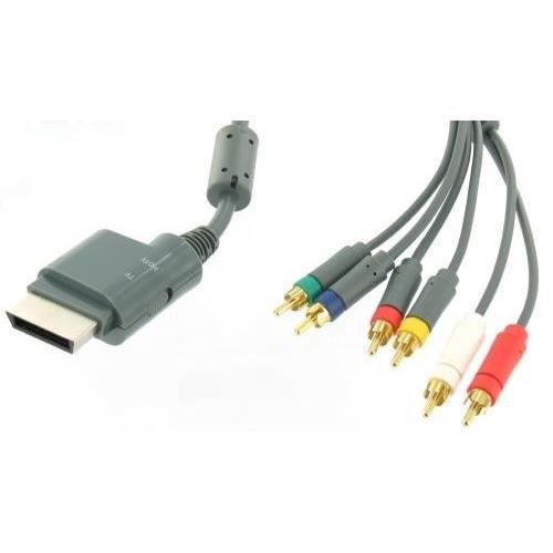 Câble component AV cable pour Xbox 360 HD Nouvelle Generation ...