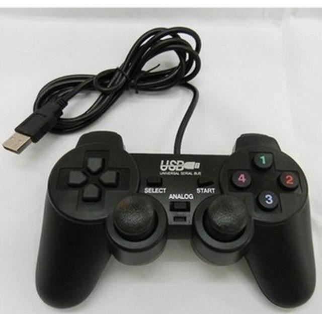 Manette filaire USB pour PC et Mac - M1 - Cdiscount Informatique