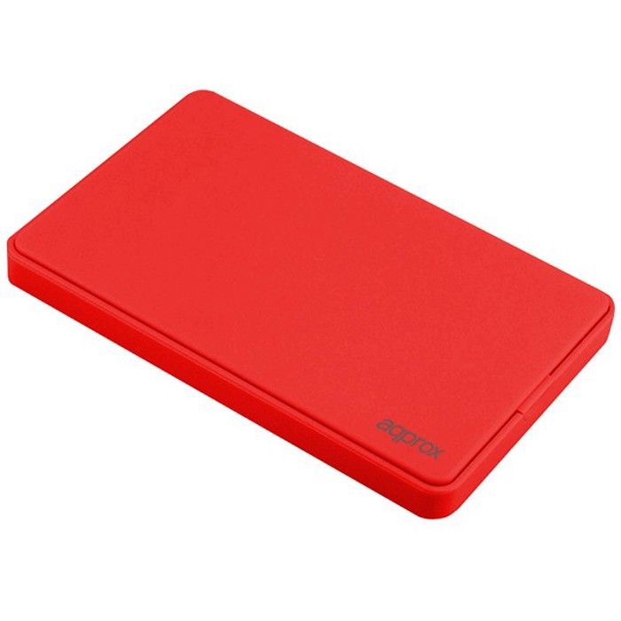 Boîtier pour disque dur approx! APPHDD200 2,5" HDD SATA Rouge ...
