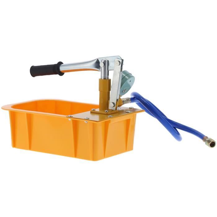 AYNEFY Testeur de pression d'eau Pompe d'essai de pression manuelle ...