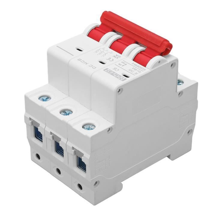 Mini disjoncteur - HURRISE - DZ47s-63Z - 6A - 6000A capacité de rupture - Pa66 ignifuge ...