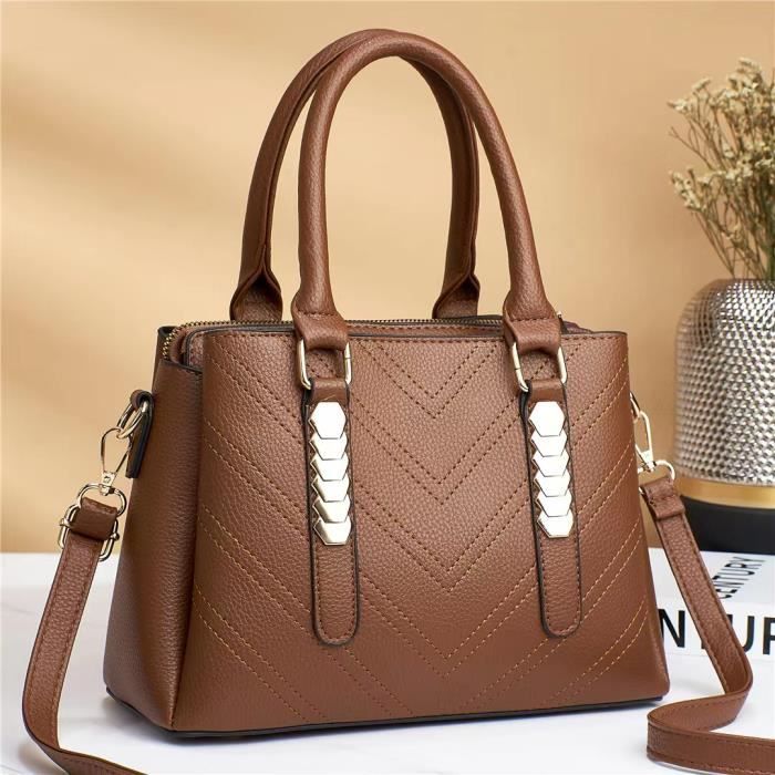 Femmes Sacs À Main Messenger Sac Dames Élégant Épaule Femmes Sac Fourre ...