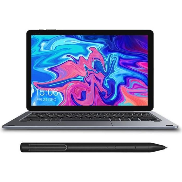 CHUWI Hi10 X 2 en 1 Ordinateur 6Go RAM+128Go ROM - 10.1 po WIF Windows 10 Tablet avec clavier ...