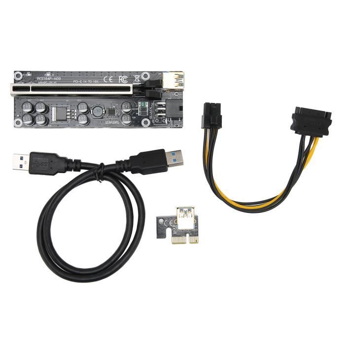 Carte adaptateur Riser - Sonew - PCIE - Boucle fixe - Protection de l ...