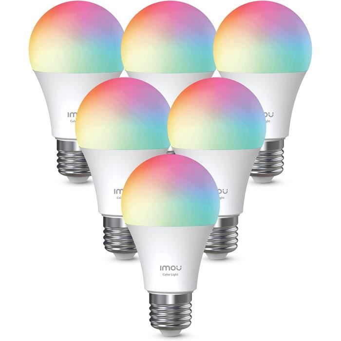 Imou Ampoule Intelligente Wifi Led Smart Bulb E27, Ampoule LED ...