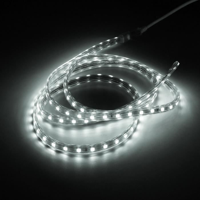 TEMPSA 2M DIY Étanche Ruban LED Bande SMD 5050 220V Flexible Lumineuse ... TEMPSA 2M DIY Étanche Ruban LED Bande SMD 5050 220V Flexible Lumineuse ...