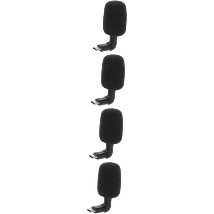 4 Pièces Microphone D'Enregistrement De Tournage Micro Enfants ...