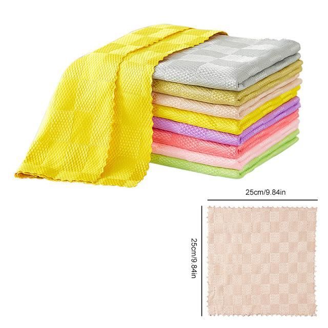 BALANCE CULINAIRE ELECTRONIQUE,Plaid 25x25cm-6Pcs--4-6-8 Pièces Chiffon ...