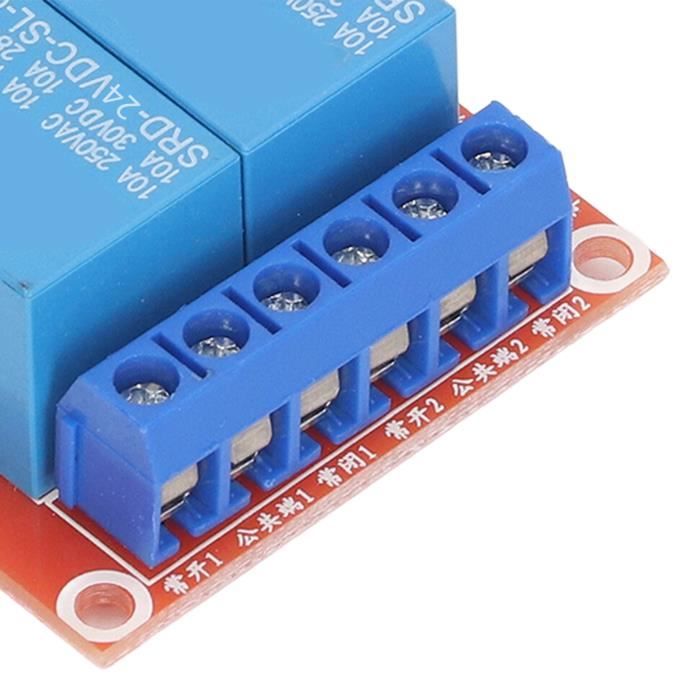 Module de relais de télécommande - ZJCHAO - 2 canaux - 10 A - 3 modes ...