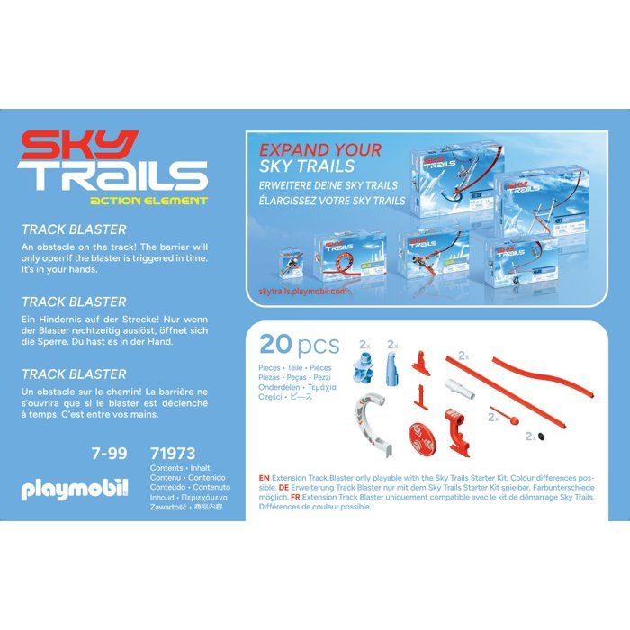 Sky Trails: Track Blaster, Set d'action, Circuit aérien, 20 pièces, dès ...