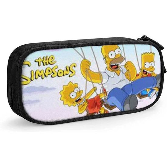 Trousse À Crayons The Simpsons Avec Fermeture Éclair - Pour Étudiants ...