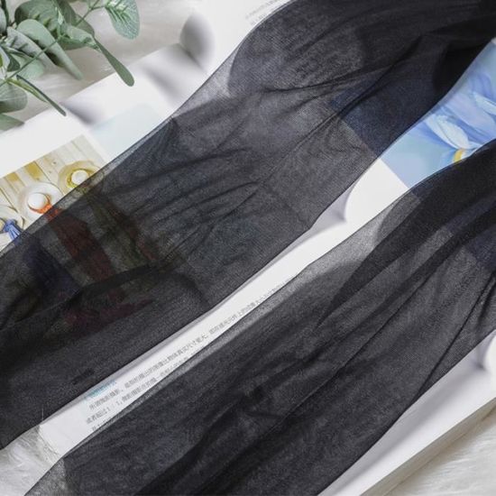 Entrejambe en T noir collant élastique Transparent Ultra-fin pour femme ...