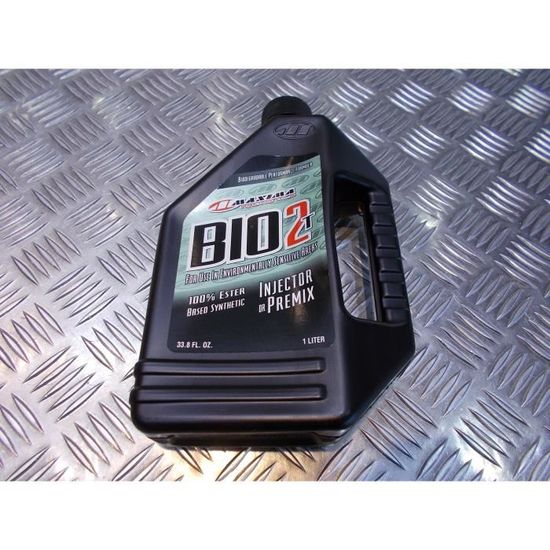 Huile maxima bio 2t moto scooter moto 2 temps 100% synthetique ...