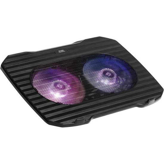 Mars Gaming MNBC0, Base de Refroidissement pour PC Portable 15,6'', 2 ...