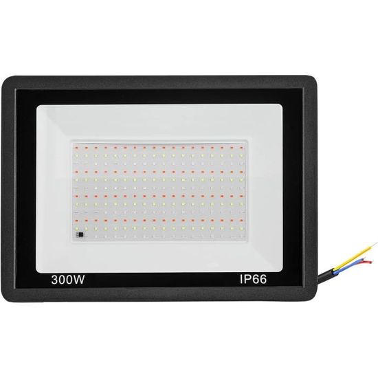 UISEBRT Projecteur LED 300W RGB étanche IP66 avec télécommande ...