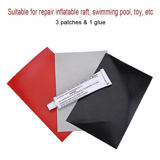DBA Pool Patches Kit Self-adhesive PVC Inflatables Repair Patch Tape ...