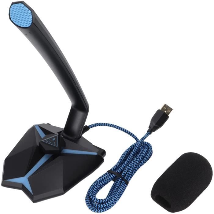 Microphone d'ordinateur usb, réglage de l'angle réglable microphone pc ...