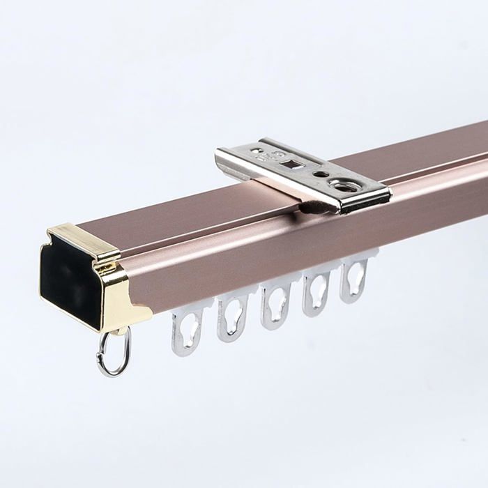 Rail De Rideau En Alliage D'Aluminium Épaissi, Tringle À Rideau De ...