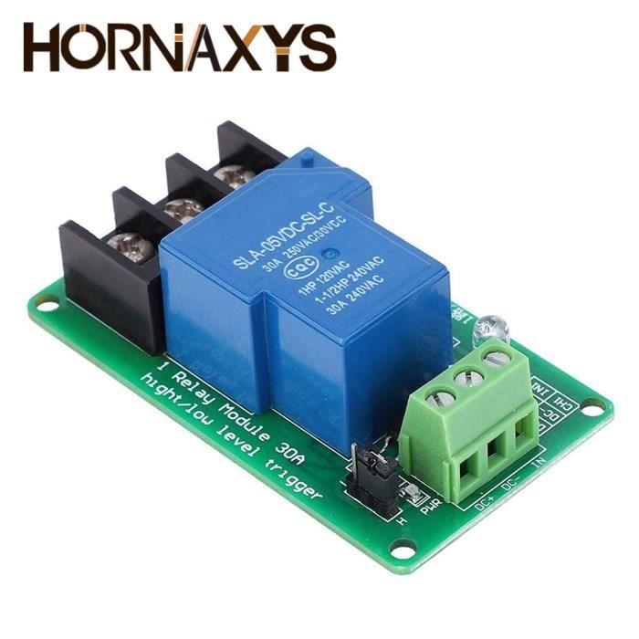 12V - Module De Relais 1 Canal 30a Avec Isolation Par Optocoupleur ...