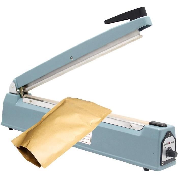 Machine à sceller les sacs en plastique de 500 mm - 800 W - Pour sac en ...