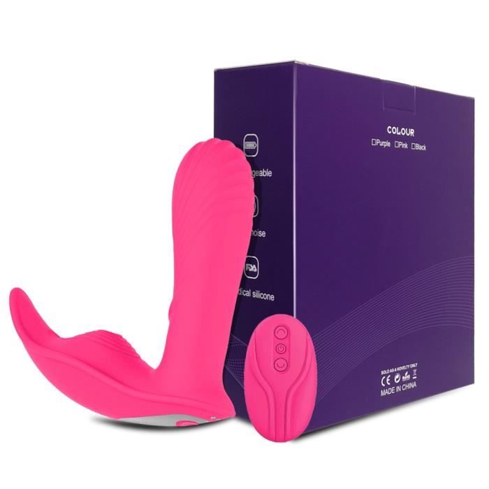 Vibromasseur Chauffant Avec Effet De Succion Et Télécommande Pour