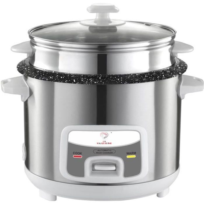 Haut Gamme Autocuiseur Riz Vapeur Bol Marbre AntiAdhésif Arrêt Auto 1.8 ...