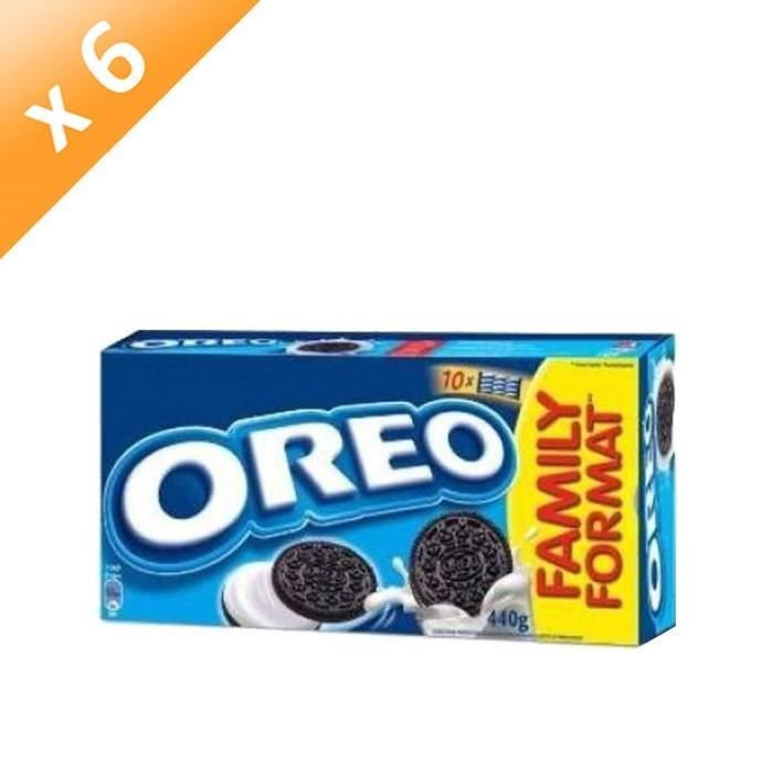 [LOT DE 6] OREO Format Familial 440g (x1) - Cdiscount Au quotidien