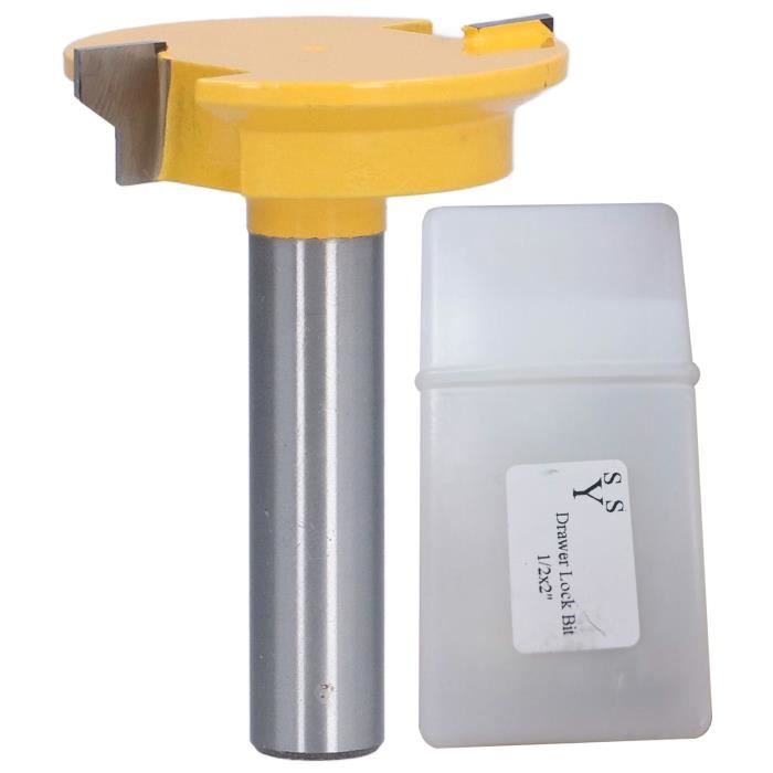 Cikonielf Fraise à défoncer Fraise à bois à tige de 1/2 po Outil de ...