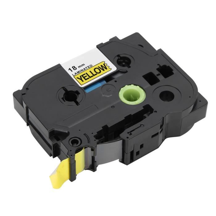 GOTOTOP Ruban laminé Labeler 18 mm X 8 m Label Maker PET ruban d ...