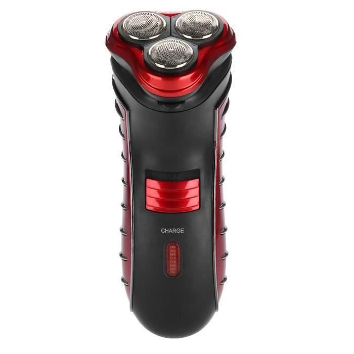 Happy-rasoir électrique Rasoir à barbe électrique rotatif flottant pour ...