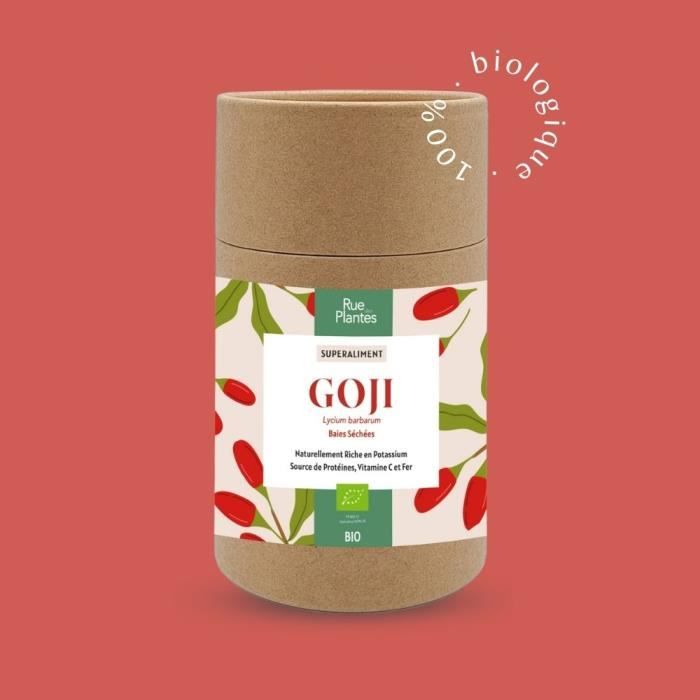 Goji baies séchées bio 200g - Superaliment - Cdiscount Santé - Mieux vivre