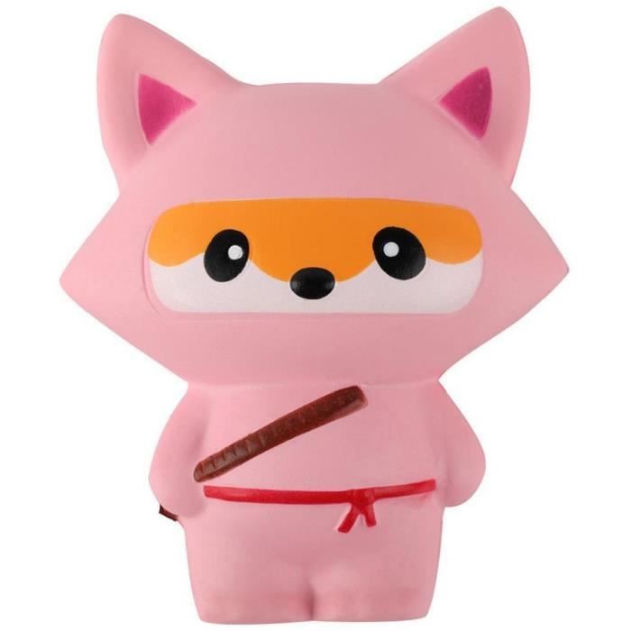Creative Jumbo Squishy Squeeze Toys Dessin animé Fox Shape Strip ...