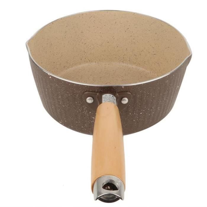 18cm pierre médicale petit pot de lait pot de cuisson antiadhésif pour ...
