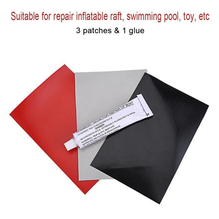 DBA Pool Patches Kit Self-adhesive PVC Inflatables Repair Patch Tape ...