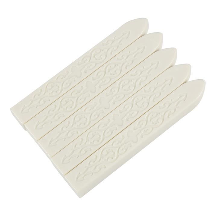 RAN Ashata Bâton de cire à cacheter Lot de 5 bâtonnets de cire à ...
