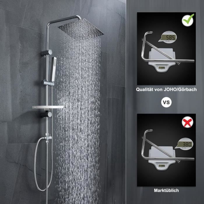 Colonne Douche Complet Design Colonne Douche Murale Avec Fixations ...