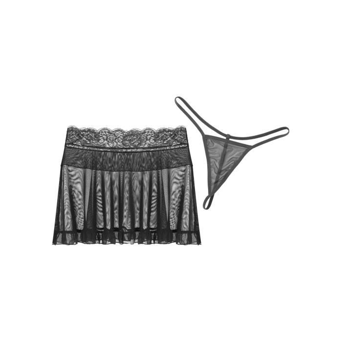 Iixpin String Homme Sissy Sexy Micro String Ficelle avec Jupes ...