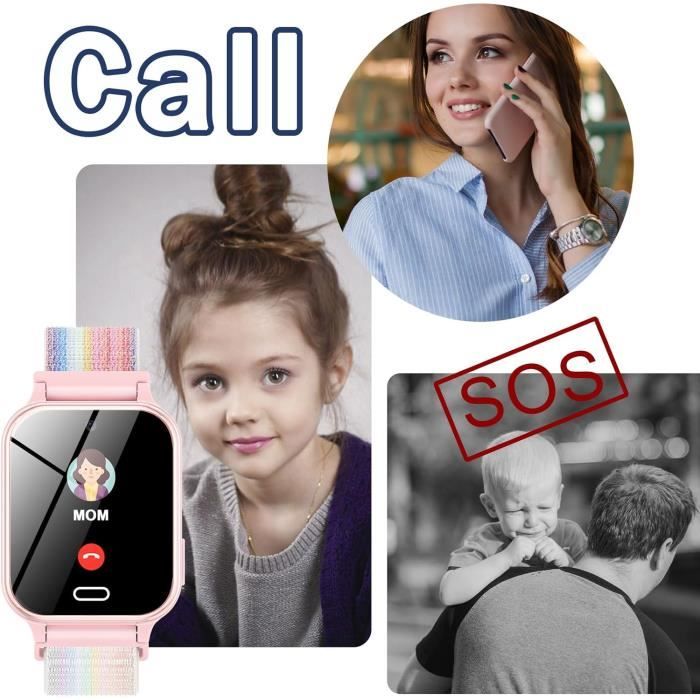 Montre Connectée Pour Enfant Montre Intelligente Pour Filles Et Garçons ...