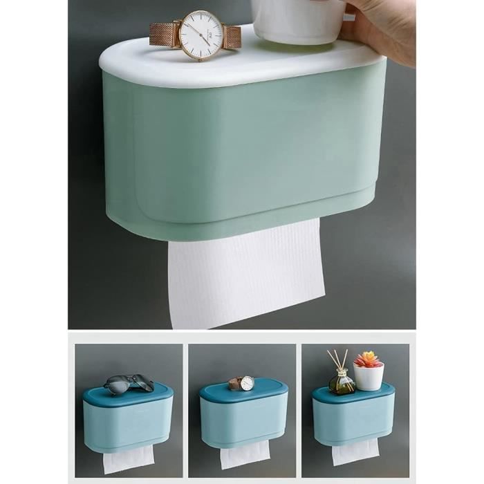 Montage Mural Un Porte Papier-Toillette, Étanche Sans Perçage Porte ...