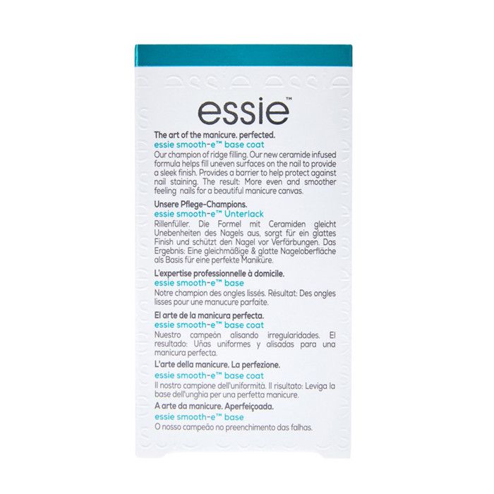 Essie Smooth-e Base Coat Lissante 13,5 ML - Cdiscount Electroménager